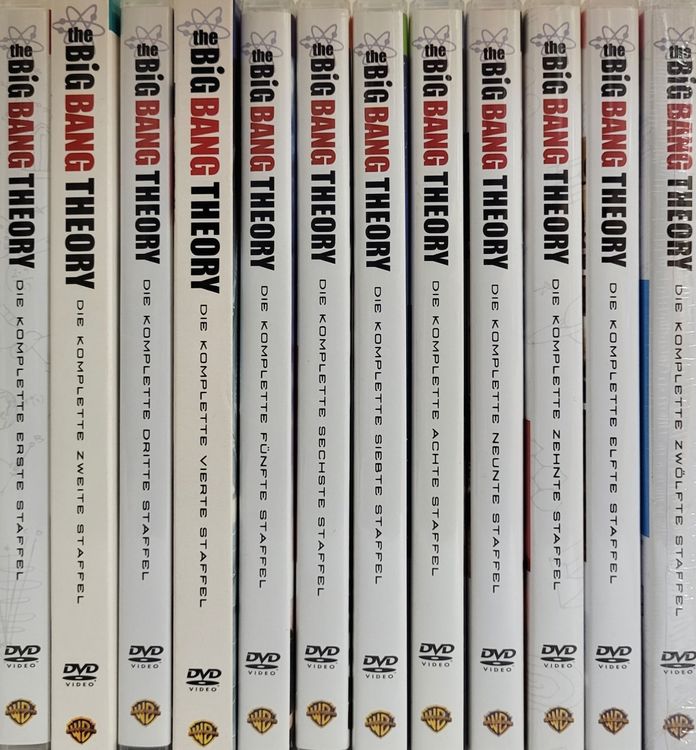 The Big Bang Theory (2007-2019) Komplette Serie, 36 DVDs (Gebraucht) in ...