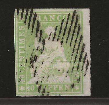 1854 : Strubel Nr. 26A - Eckrand - KP 500.-- (Gebraucht) in Gümligen für CHF 21 – mit Lieferung ...