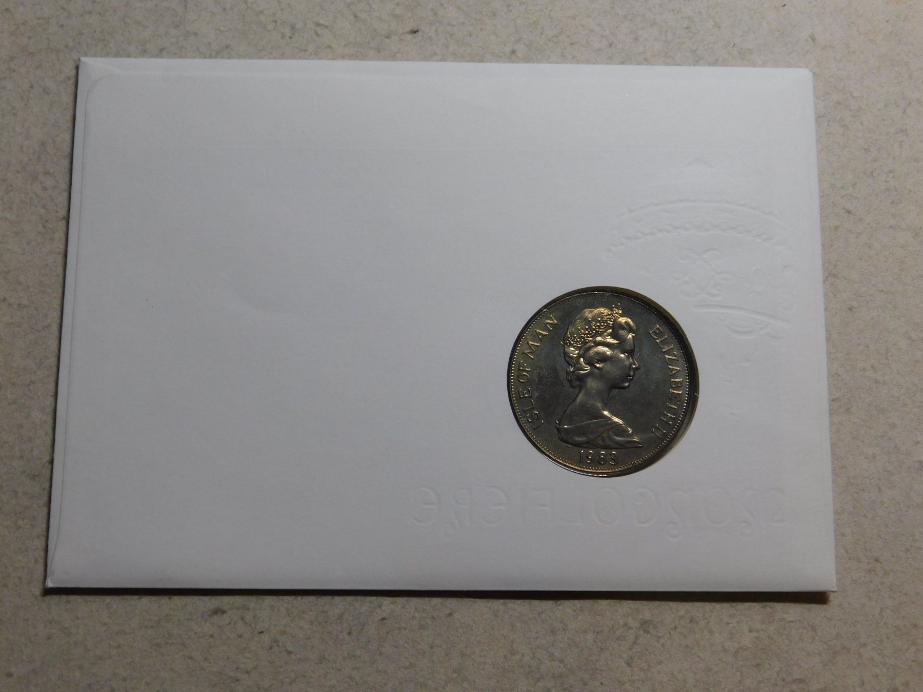 Münzbrief - 1 Crown Gedenkmünze "Mongolfiere 1783" - 1983 (Neu (gemäss ...