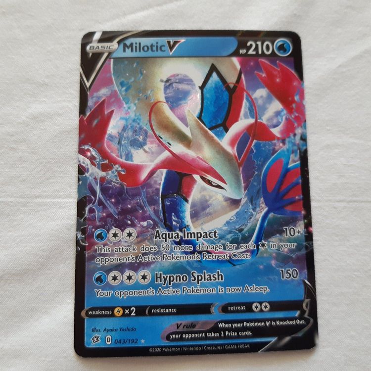 Pokemonkarte Milotic V | Kaufen auf Ricardo