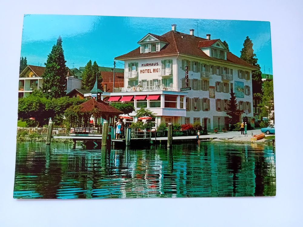 Hotel-Restaurant Rigi, Immensee, animiert. 1982 (Gebraucht) in Sisseln ...