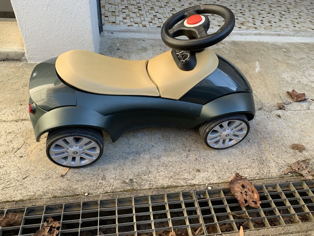BMW Rutscherauto Kinderauto Bobbycar grün beige | Kaufen auf Ricardo