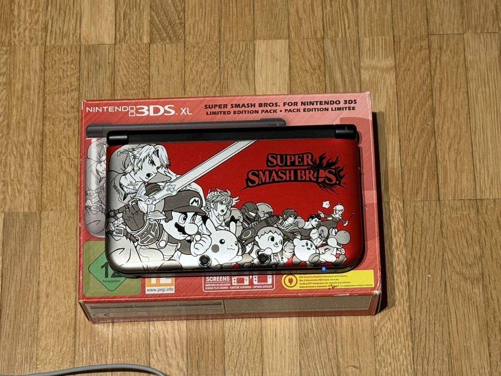 Nintendo 3DS XL Super Smash Bros. Edition + Super Smash 3DS (Neu ...