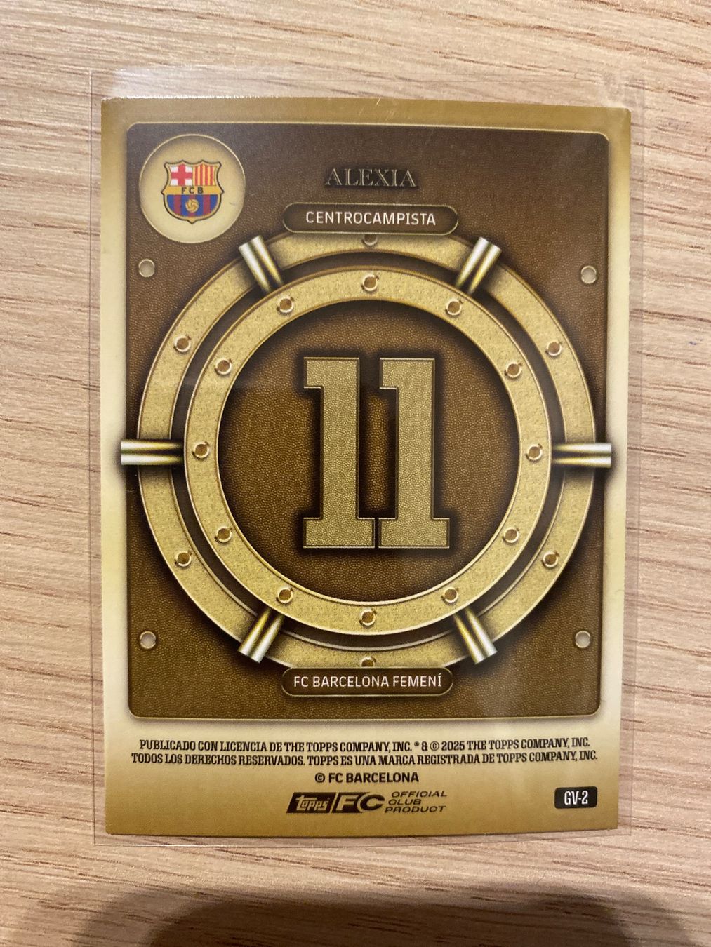 Topps Collector Tin Alexia Gold Vault FC Barcelona (Neu (gemäss ...