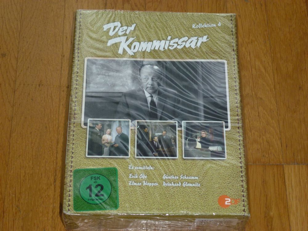 7 DVDs-Set DER KOMMISSAR Kollektion 4 / NEU&OVP (Neu und ...