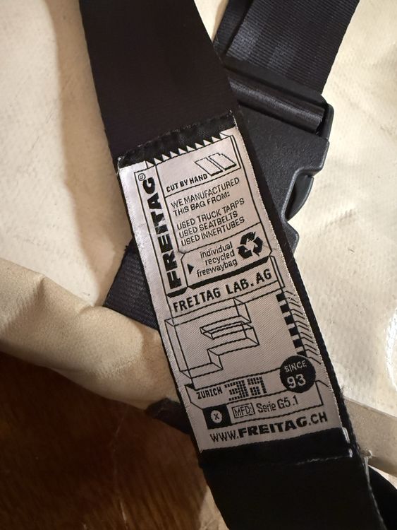 Sac FREITAG vintage ! (D'occasion) à Monthey pour CHF 70 – avec ...