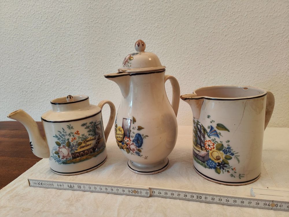 Antike Kanne, um 1850, ev. Schooren oder MAtzendorf (Gebraucht) in ...