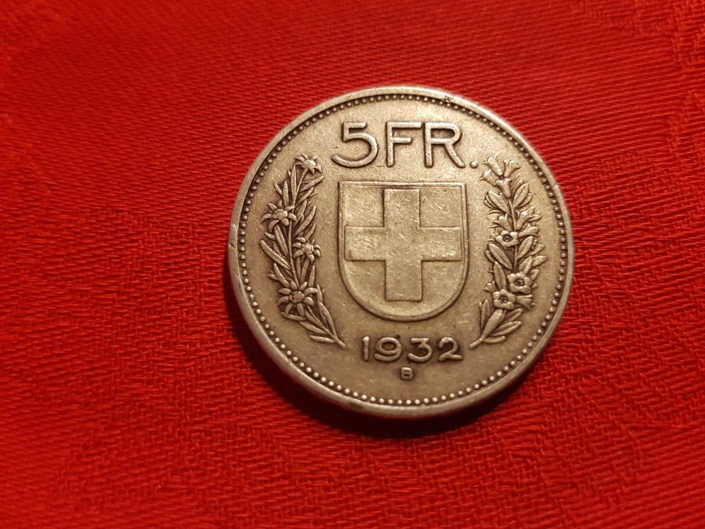 Piece argent 5fr 1932 | Kaufen auf Ricardo