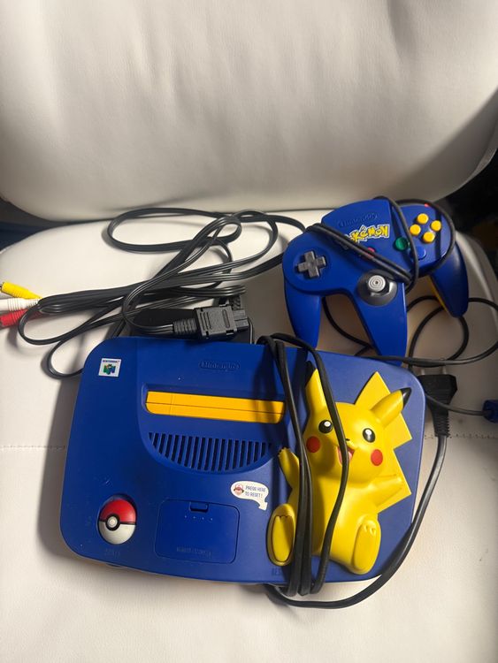 Nintendo N64 Pikachu Edition + Pokémon Snap (Gebraucht) in Dietlikon ...
