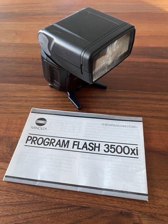 Minolta Blitz Flash 3500 xi (Gebraucht) in wallisellen für CHF 5 – mit ...