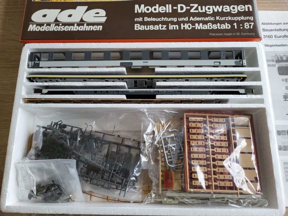 H0 ADE Modell Bausatz SNCF A Eurofima NEU ! (Neu und originalverpackt ...