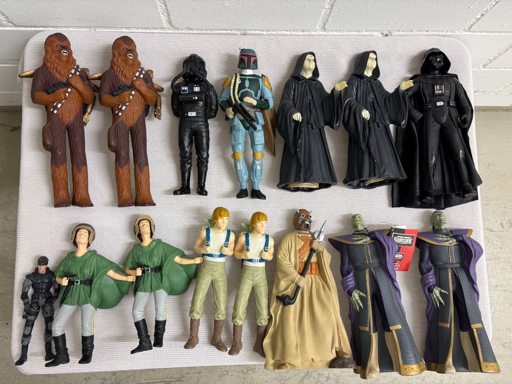 14 NEUE grosse Star Wars Figuren, von Applause '95'/ 96'/ 97 (Neu ...