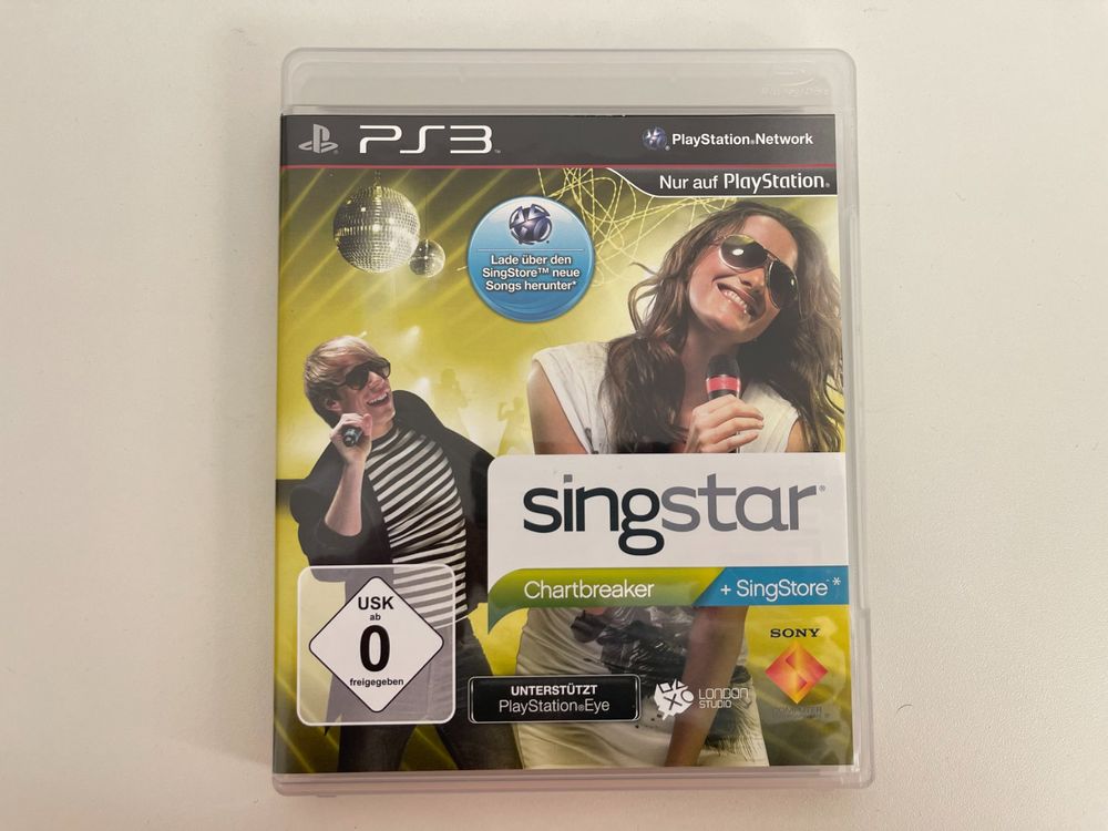 SingStar Chartbreaker, Sony Playstation 3, PS3 (Neu (gemäss Beschreibung)) in Couvet für CHF 12 ...