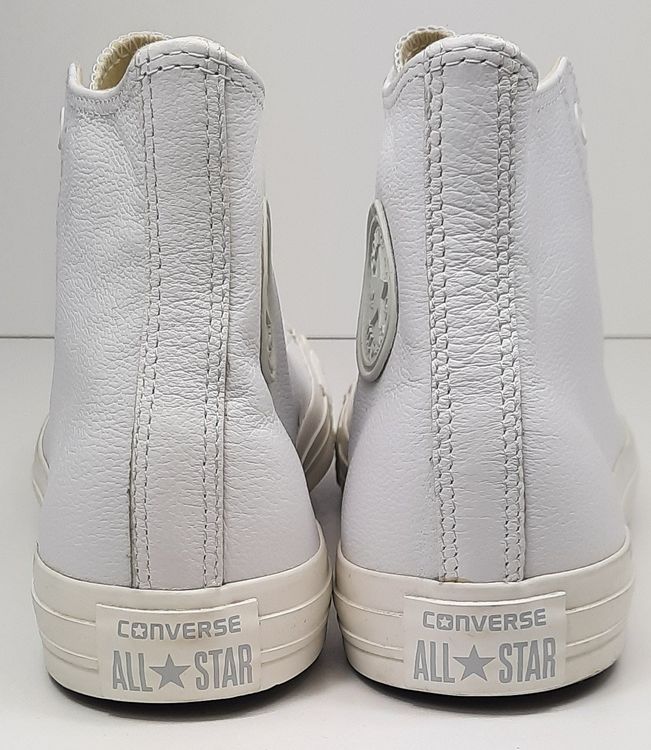 CONVERSE Chuck Taylor All Star Hi Leder all white Gr. 46 (Neu (gemäss ...