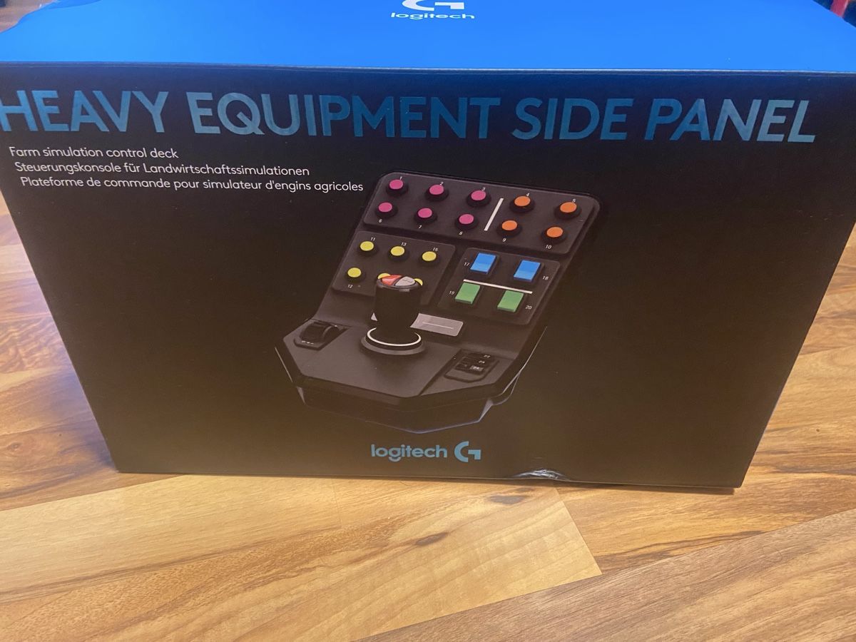 Logitech G Saitek Heavy Equipment Side Panel - Farming Simul (Gebraucht ...