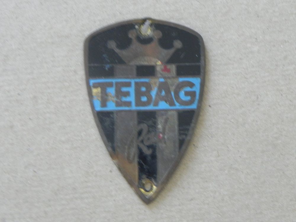 Tebag Rad Velo Marken Emblem CH Schweiz Zürich ZH 1955 (Gebraucht) in ...