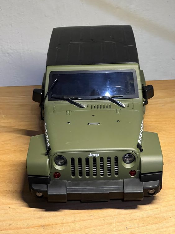 Jeep Rubicon Body Karo mit Interieur für RC Scaler 1:10 NEU | Kaufen ...