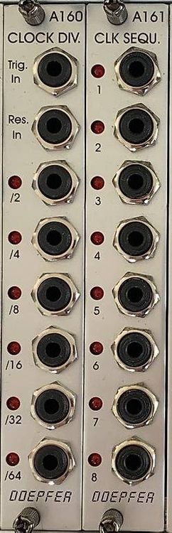 Eurorack Modul - Doepfer - A-160/1 Clock Divider & Sequencer (Gebraucht) in Fraubrunnen für CHF ...
