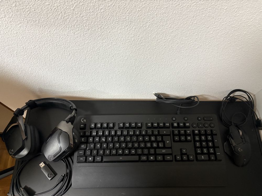 Logitech clavier G213, souris G502 Hero, casque G935 (Gebraucht) in ...