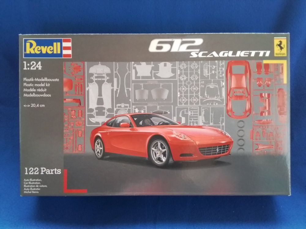 Revell 07198 Ferrari 612 Scagletti Auto Bausatz 1:24 | Kaufen auf Ricardo