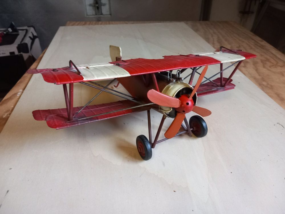 Maquette Avion biplane en métal | Kaufen auf Ricardo
