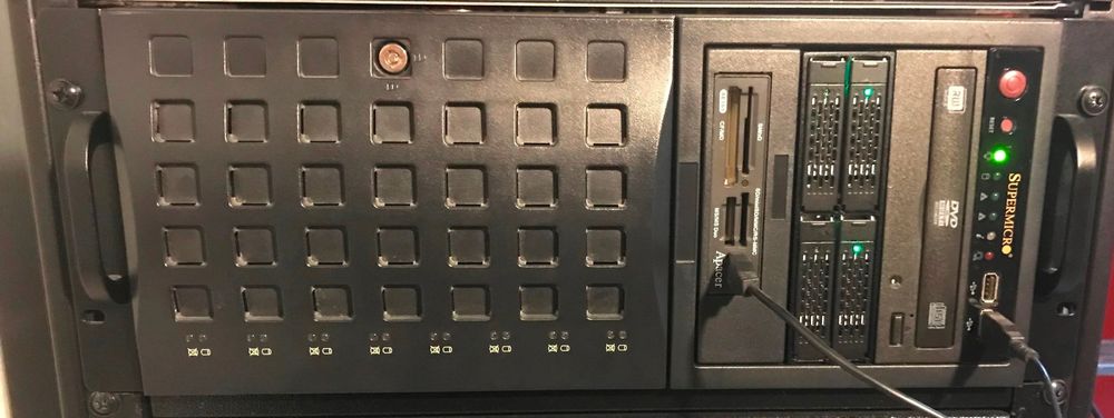 Supermicro SC745TQ Case inkl. MoBo, XEON-CPUs und RAM (Gebraucht) in ...