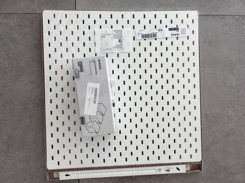 Ikea Skadis Wand und Behälter original verpackt | Kaufen auf Ricardo