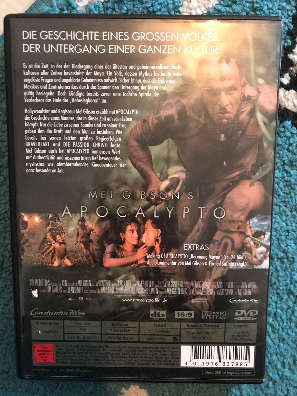 Apocalypto DVD - Mel Gibson - Top Zustand - Jetzt sichern! (Gebraucht ...