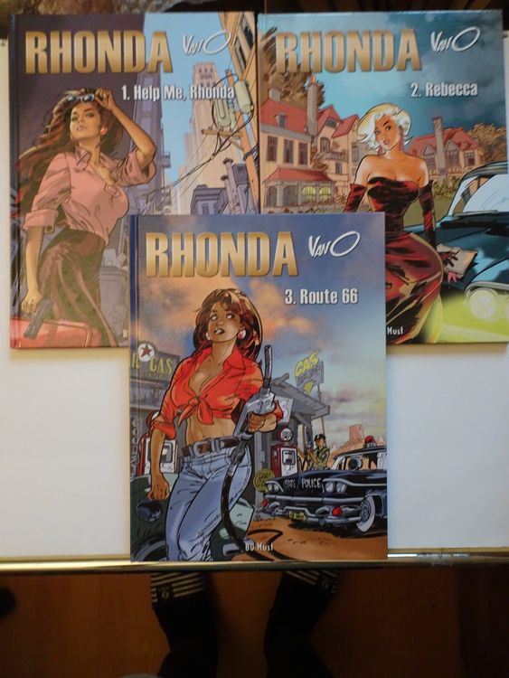 Rhonda von VanO. Comic-Trilogie, Hardcover, Top Zustand (Gebraucht) in ...