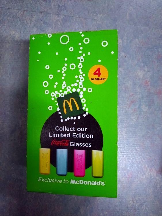 Coca-Cola Gläser Limited Edition Glass 2020 McDonalds (Neuf (Voir ...