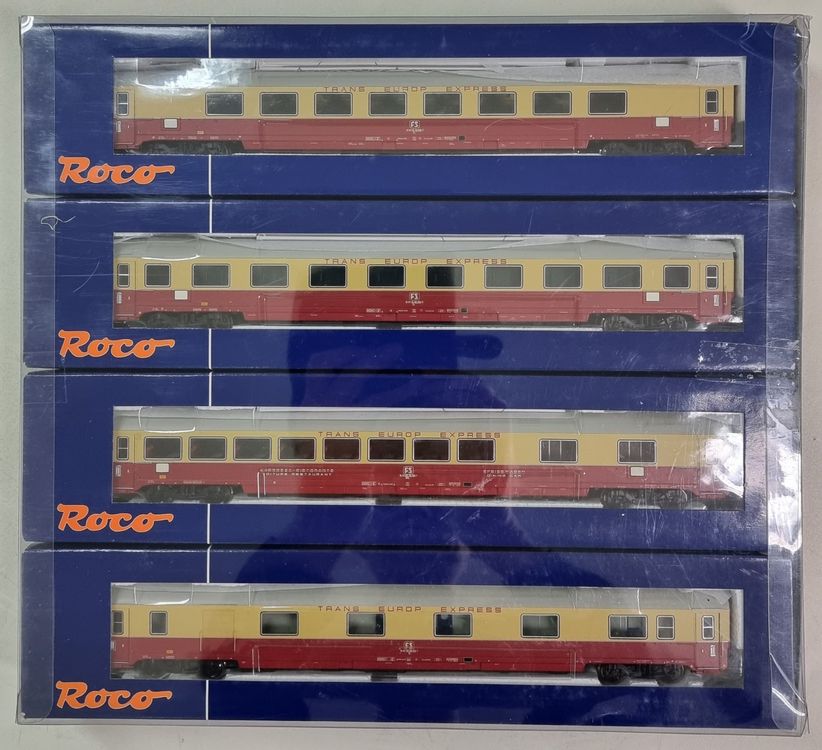 Roco FS Gran-Comfort (TEE-RIC) Wagen-Set, Art. 45906, top! (Neu (gemäss ...