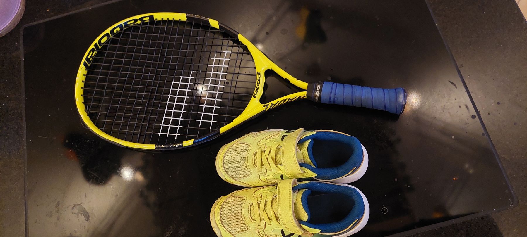 Raquette de tennis Babolat Nadal Jr 21 + Chaussures Gr. 31 (D'occasion ...