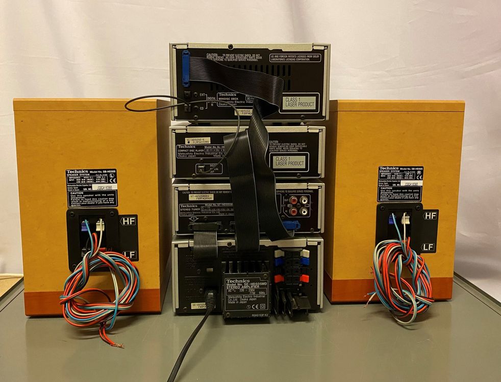 Technics SE-HD505MD mit MiniDisc Deck * * * RARRITÄT * * * (Gebraucht ...