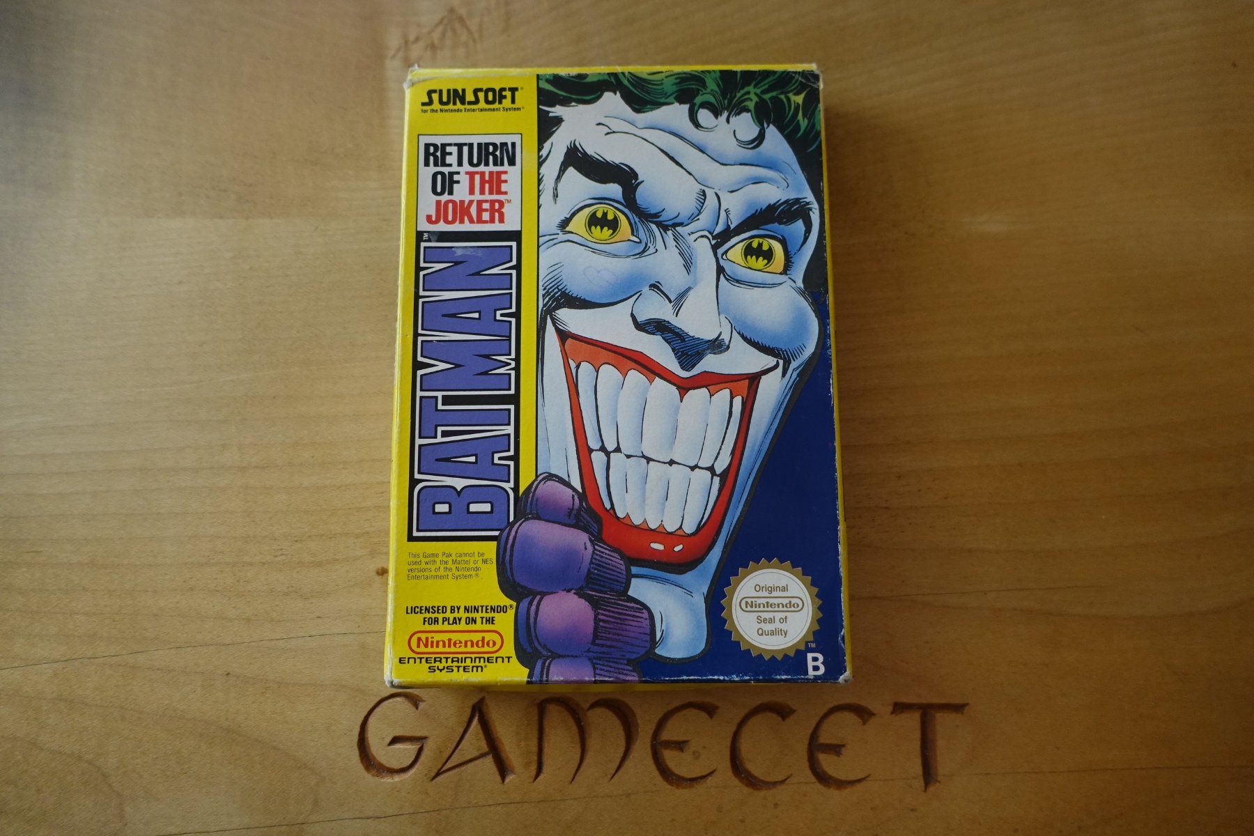 Batman: Return of the Joker NES Nintendo TOP Zustand (Gebraucht) in ...