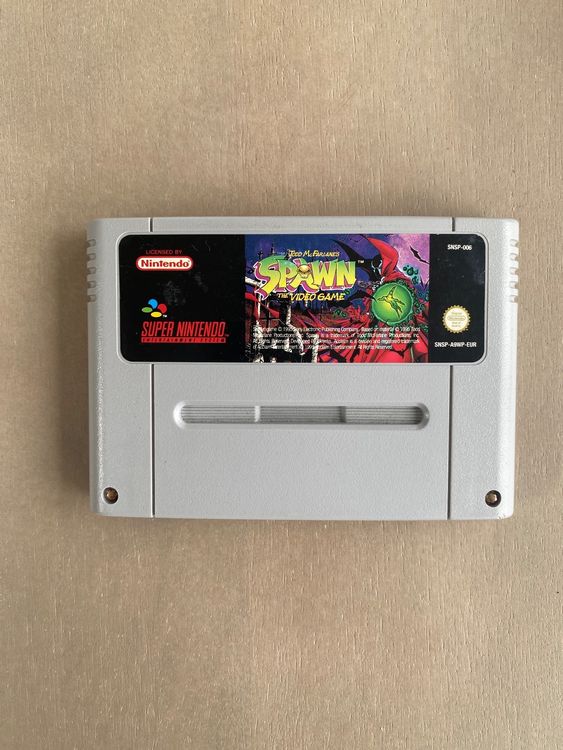 Todd McFarlane’s Spawn The Video Game SNES - Super Nintendo | Kaufen ...