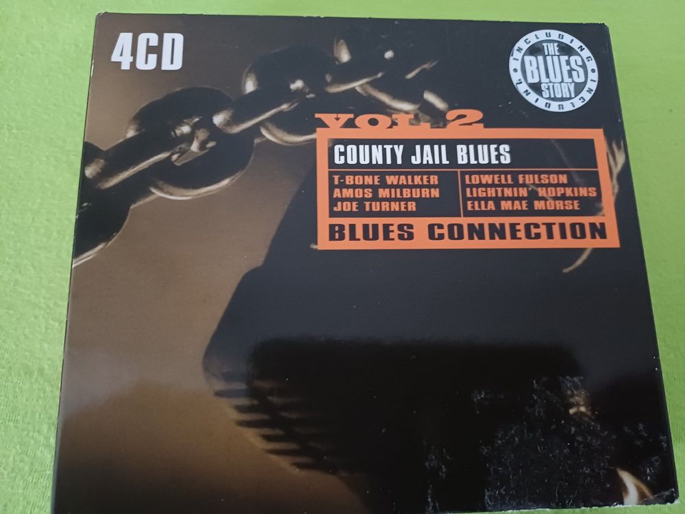 4CD Box Blues / County Jail Blues Collection ( EMI Records) (Gebraucht ...