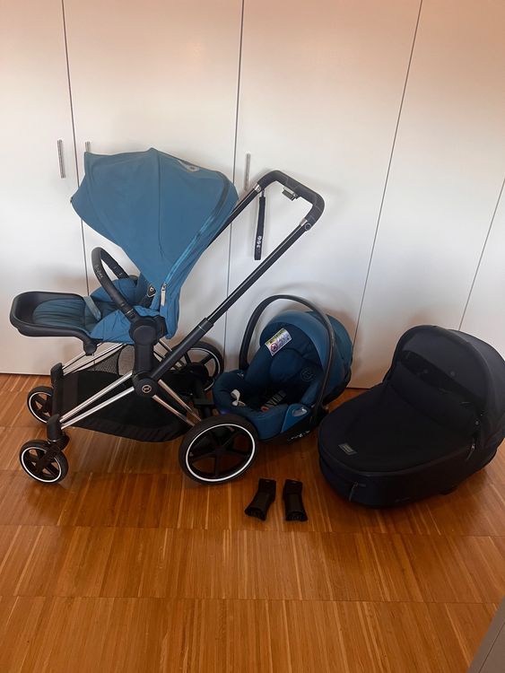 Cybex e priam Kinderwagen 3 in 1 neu model (Gebraucht) in Menzingen für ...