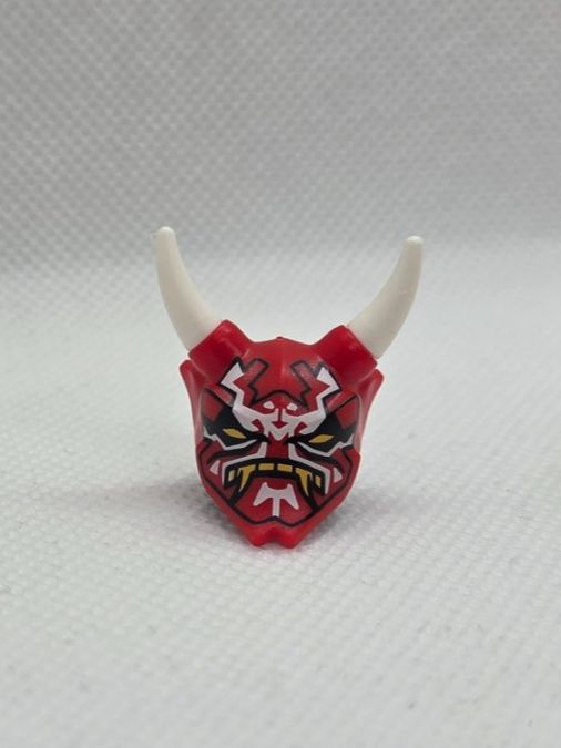 LEGO Ninjago 35636pb03 red Visor Mask Ninjago Oni (Neu (gemäss ...