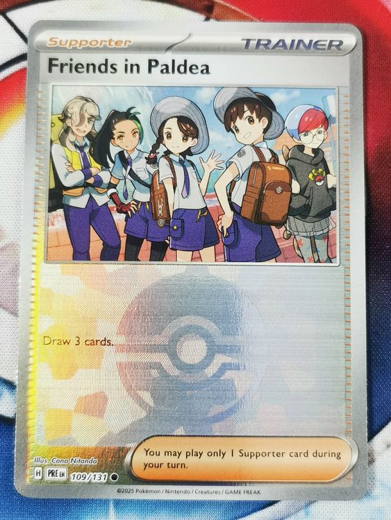 Pokémon Friends Paldea Pokeball 109 Prismatic Evolutions EN | Kaufen ...