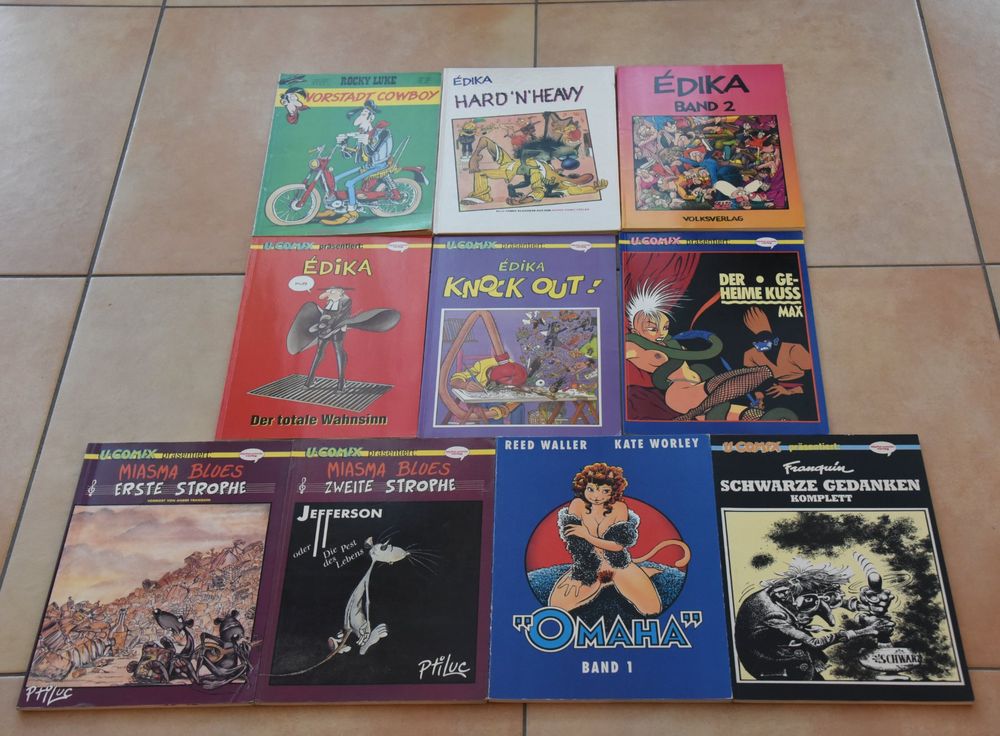 10 x U-COMIX/ PRÄSENTIERT…Alpha-Comic...1. Auflage 1983–1994 | Kaufen ...