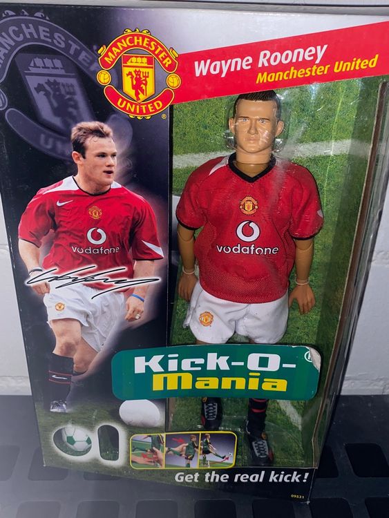 Manchester United Wayne Rooney Figur - Kick o mania (Neu (gemäss ...