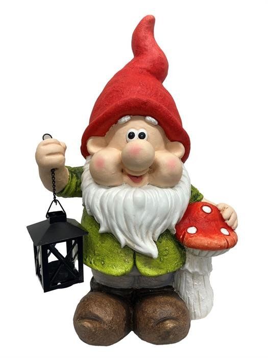 Gartenzwerg stehend mit Laterne für Teelichter 45 cm (Neu und originalverpackt) in Oensingen für ...