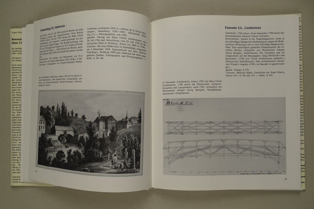 HANS ULRICH GRUBENMANN, ERBAUER VON HOLZBRÜCKEN (Gebraucht) in ...