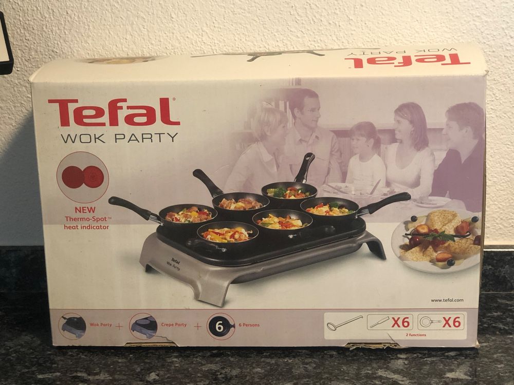 Tefal Wok Party für 6 Personen | Kaufen auf Ricardo