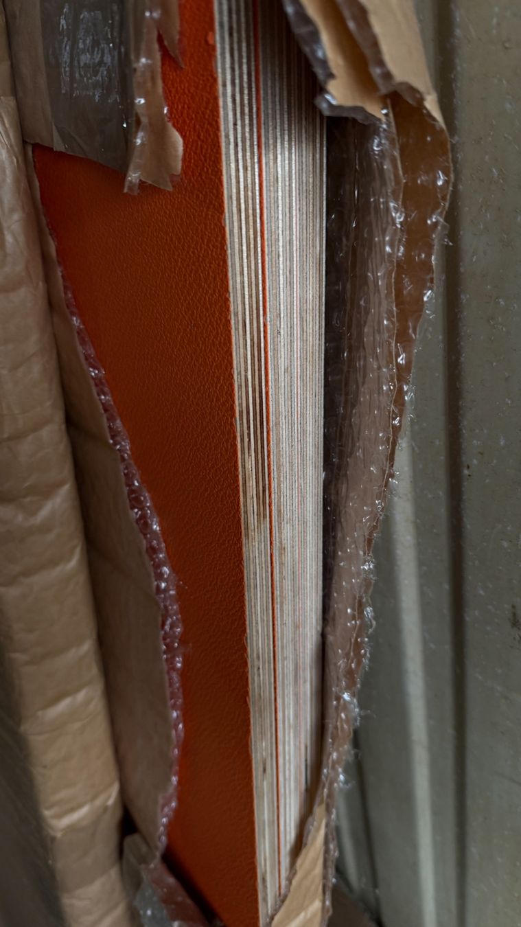 Solidplex Multiplex Platten Orange/Grau 12mm 80x125cm 6Stk (Gebraucht ...