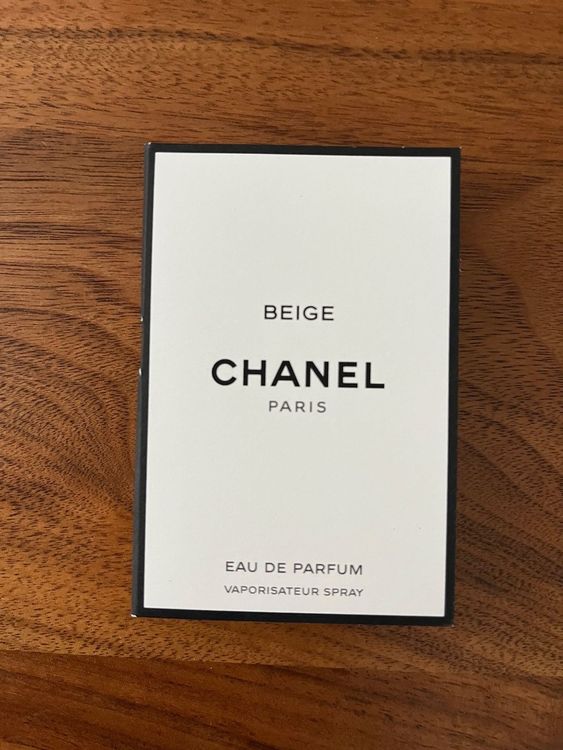 CHANEL BEIGE Muster 1,5ml | Kaufen auf Ricardo