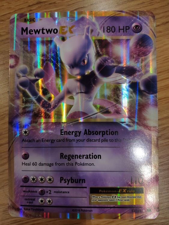 Mewtwo XY Evolution Jumbo Card (Neu (gemäss Beschreibung)) in ...