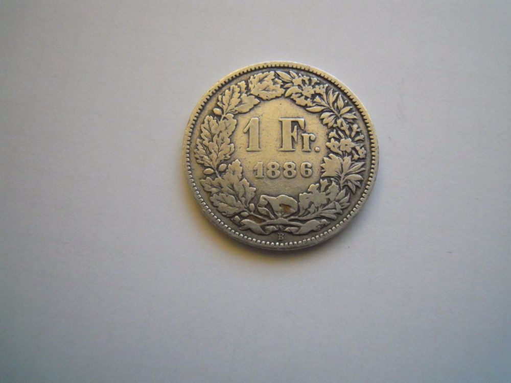 1 Fr. 1886 uralt | Kaufen auf Ricardo