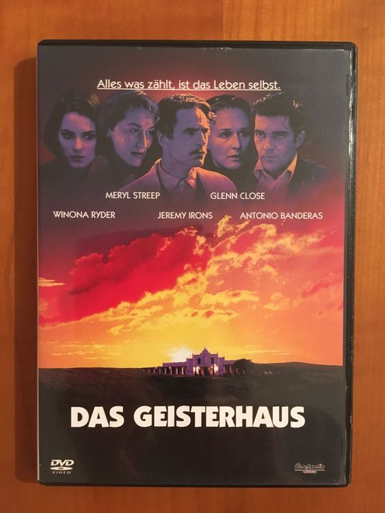 Das Geisterhaus - Dvd- Streep, Irons, Close, Ryder, Banderas | Kaufen auf Ricardo