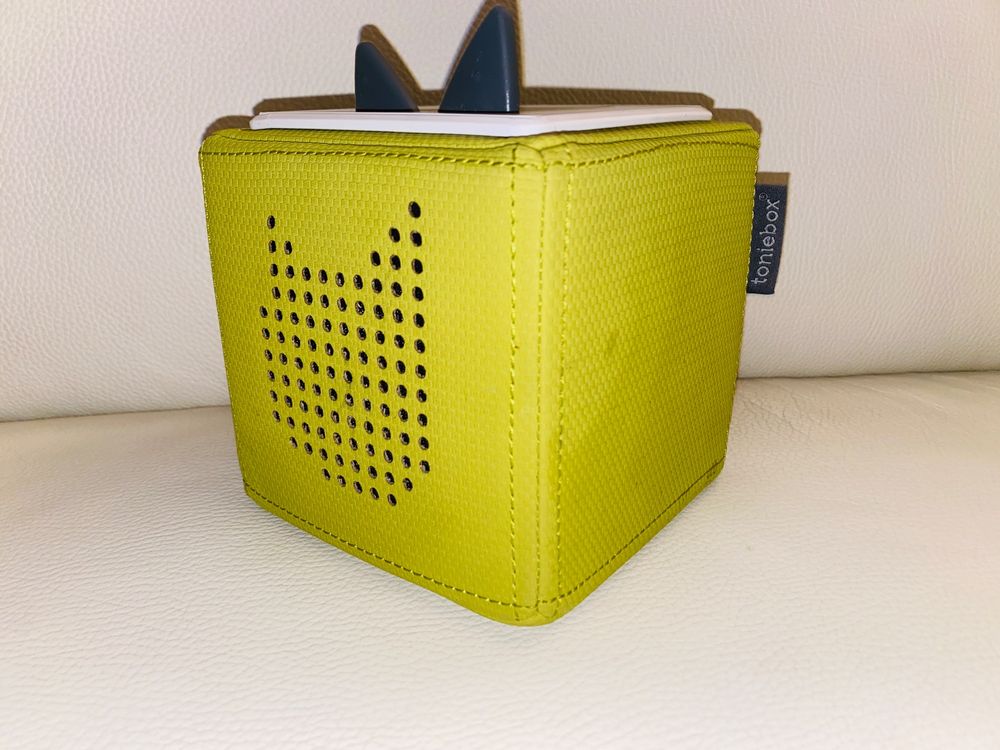 Toniebox grün mit 21 Tonies, inkl. Kreativ-Tonies (Gebraucht) in für ...